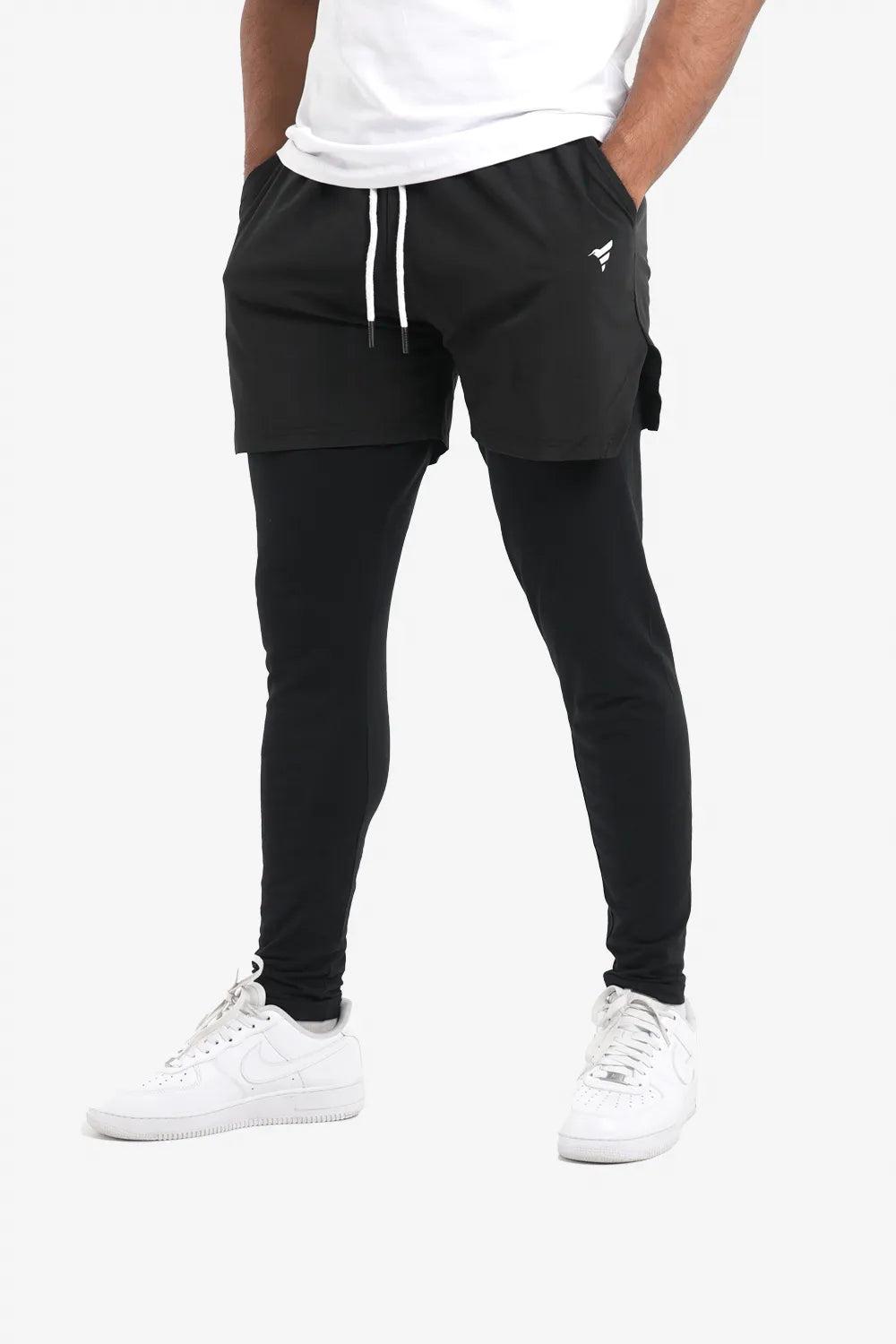 Finesse Dri-Fit 2 Layer Long inner Gym Shorts
